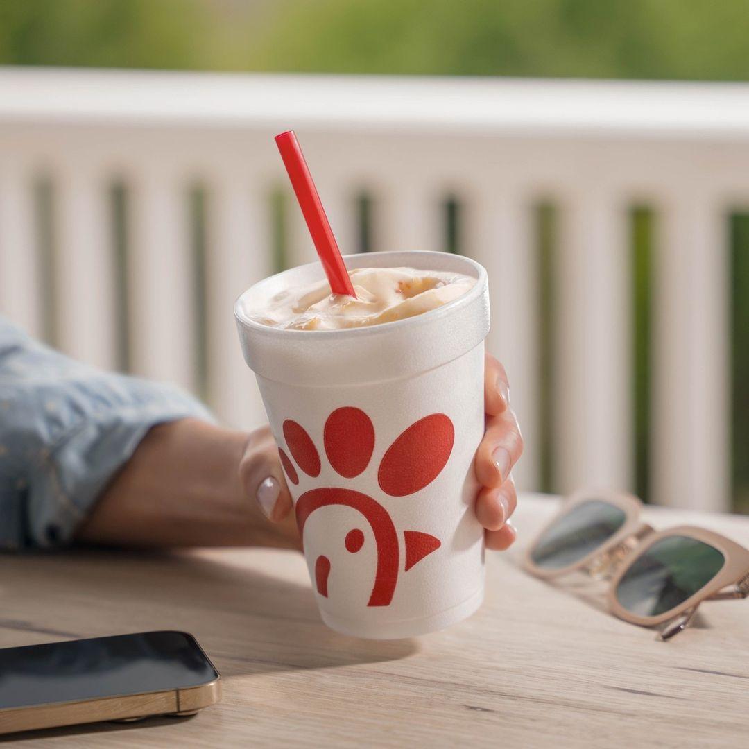 Chick-fil-A menu in Bangor, Maine, USA