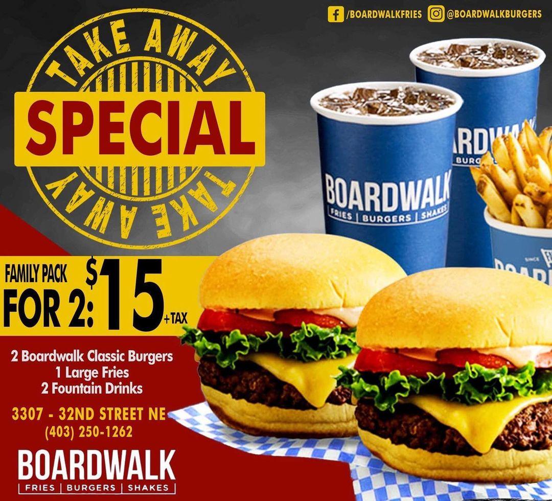 Boardwalk Fries & Burgers menus in Nottingham, Maryland, United States