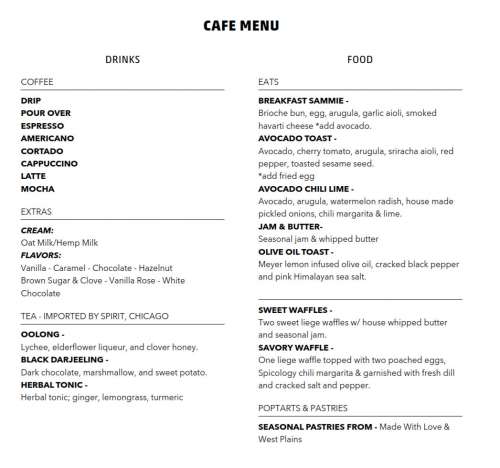 Ladder Coffee Roasters-Valley menu in Spokane Valley, Washington, USA