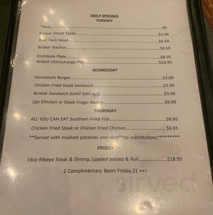 Circa 1880 Restaurant & Co. in Baird, Texas, United States