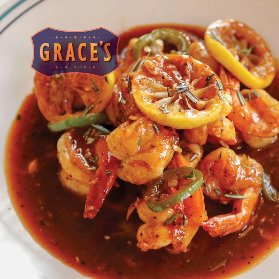 Grace's menu in Houston, Texas, USA