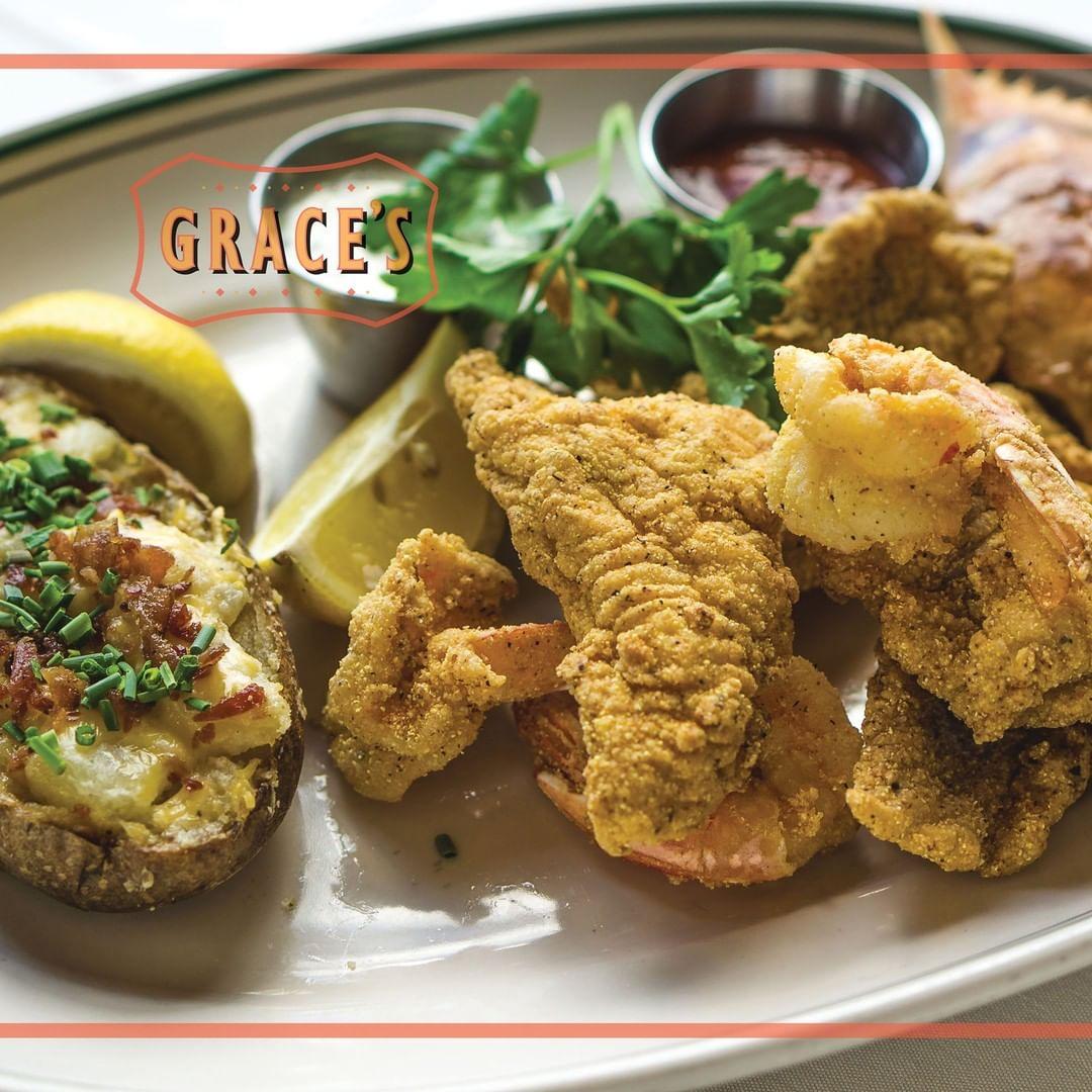 Grace's menu in Houston, Texas, USA