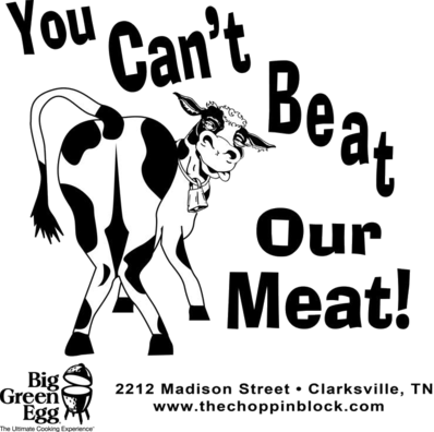 Menu for The Choppin' Block in Clarksville, TN | Sirved