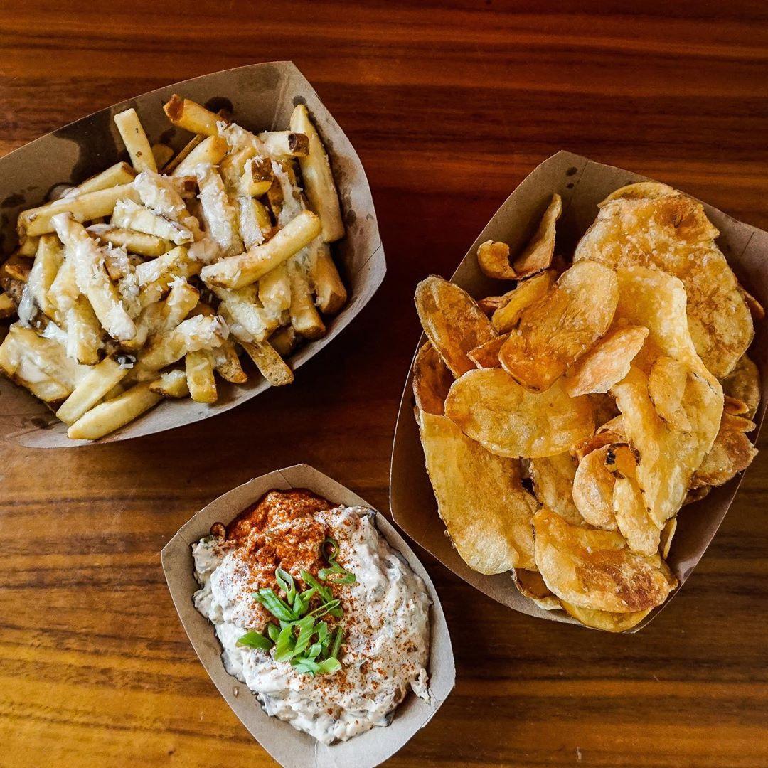 DLUX menu in Madison, Wisconsin, USA