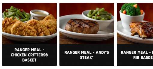 Menu for Texas Roadhouse - Henderson, NV | Sirved