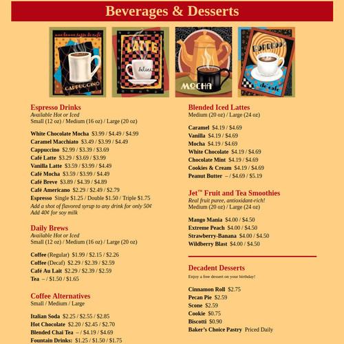 Millstone Cafe Inc menu in Buckeye, Arizona, USA