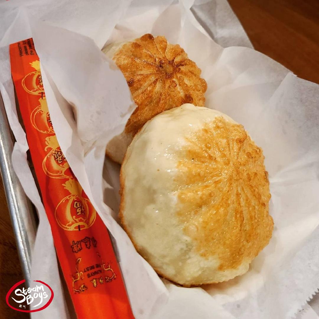 Steam Boys menu in Cleveland, Tennessee, USA