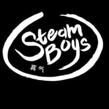 Steam Boys menu in Cleveland, Tennessee, USA