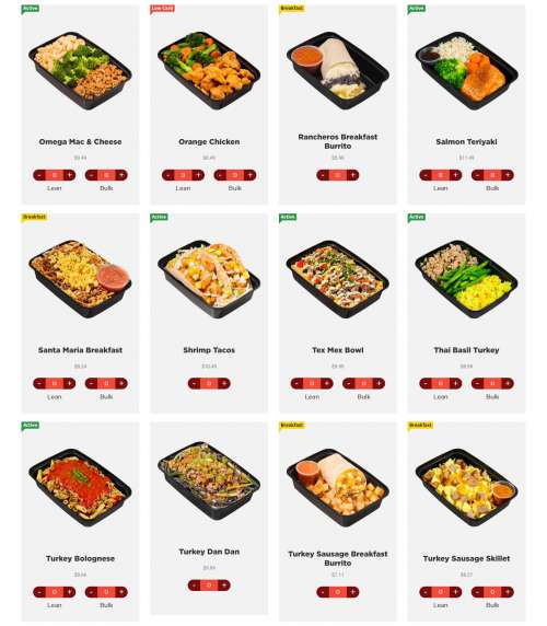 Foodie FIT Summerlin menu in Las Vegas, Nevada, USA