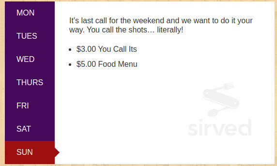 Emerson Biggins menus in Wichita, Kansas, United States