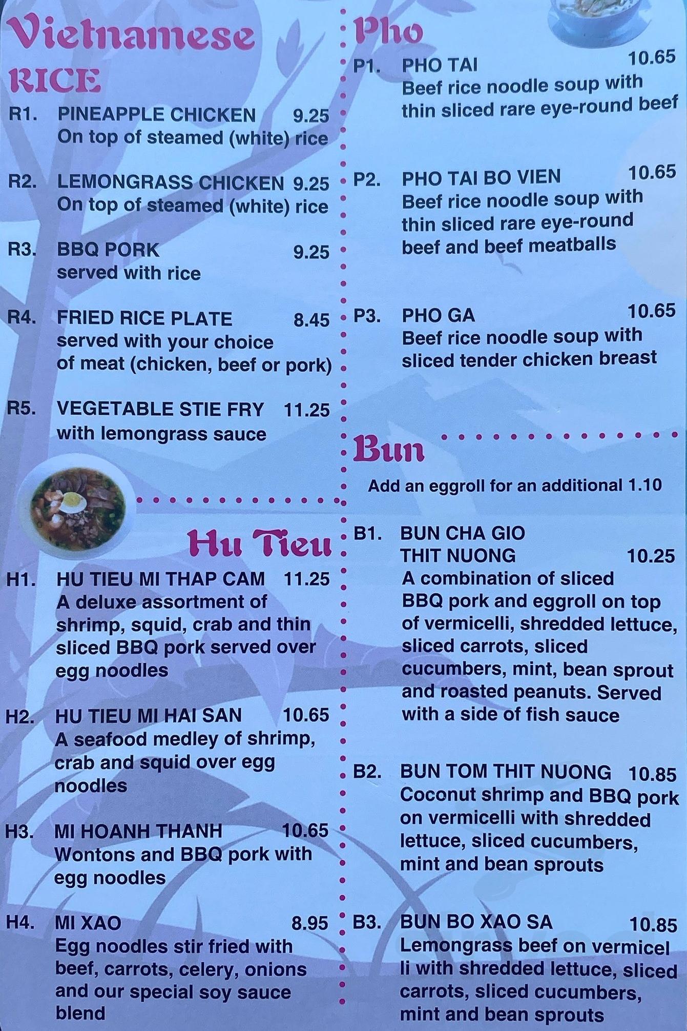 Amazin Asian LLC menu in Springfield, Missouri, USA