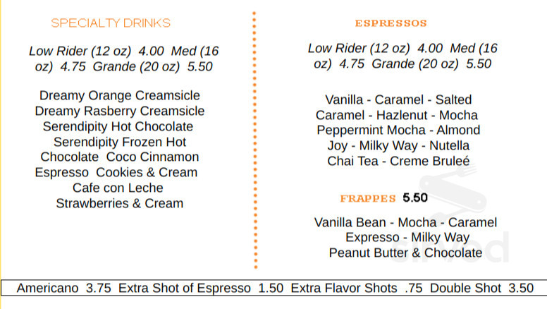 Menu for Charleston Bakery & Delicatessen in Summerville, SC | Sirved