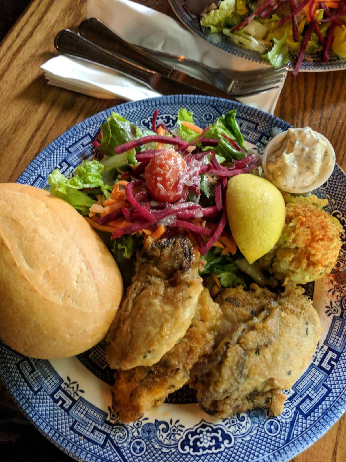 Crow & Gate Pub menu in Nanaimo, British Columbia, Canada