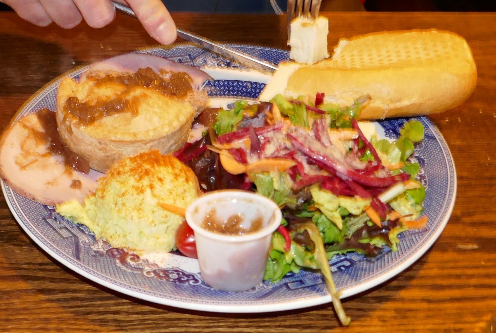 Crow & Gate Pub menu in Nanaimo, British Columbia, Canada