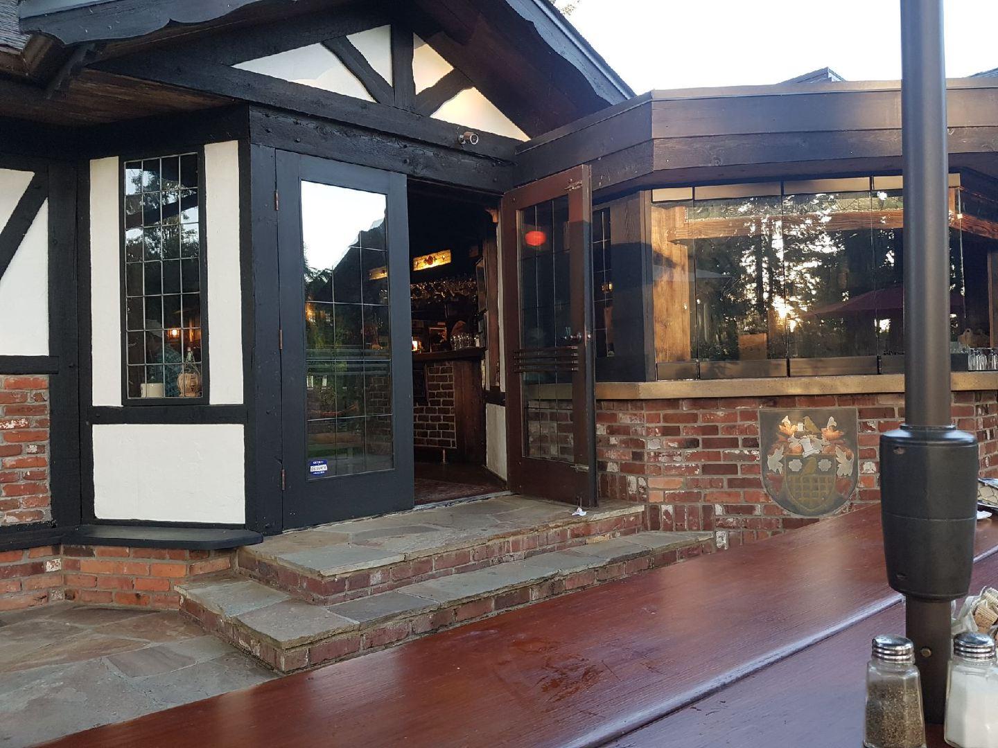 Crow & Gate Pub menu in Nanaimo, British Columbia, Canada