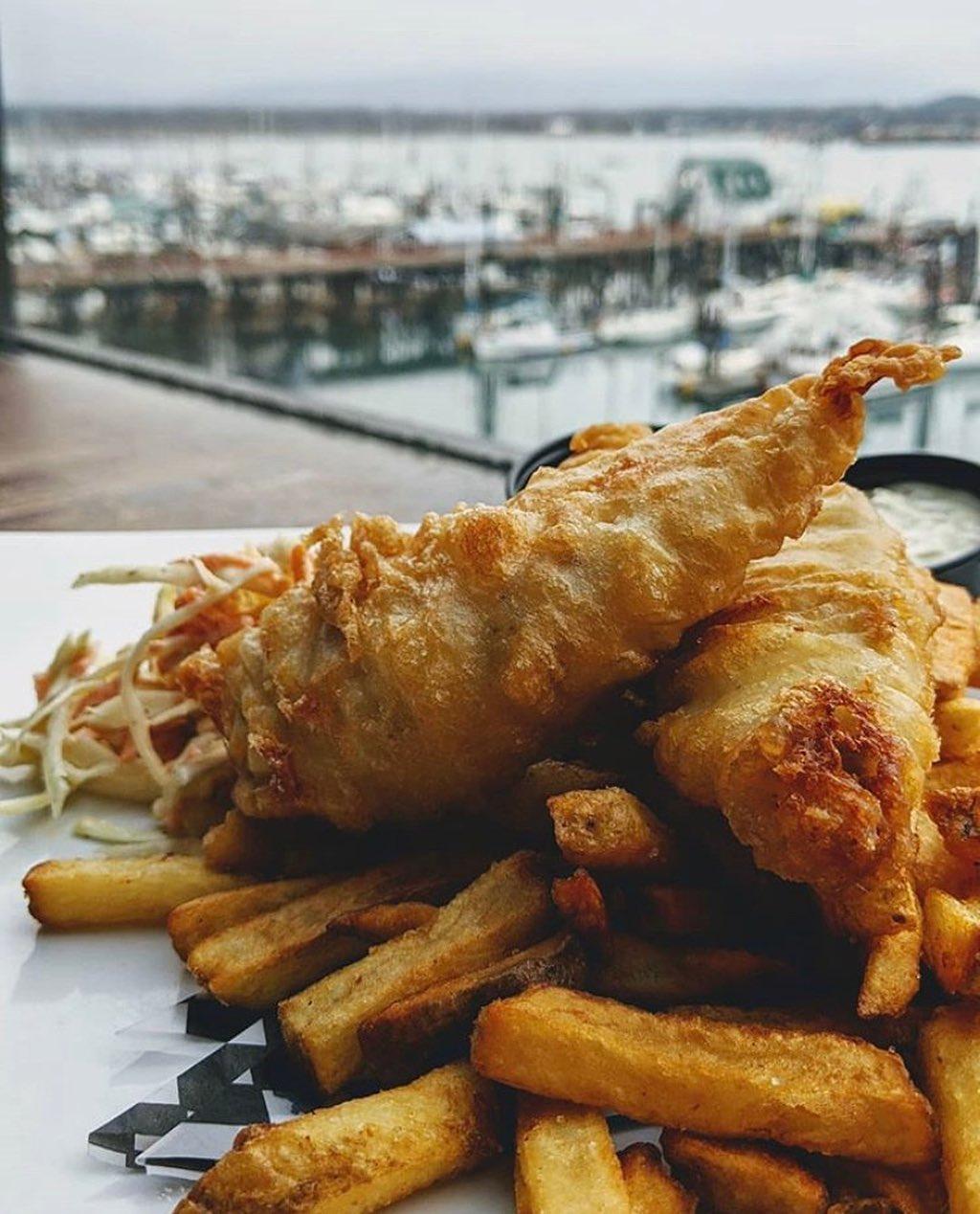 The Cook and Butcher menu in Cowichan Bay, British Columbia, Canada