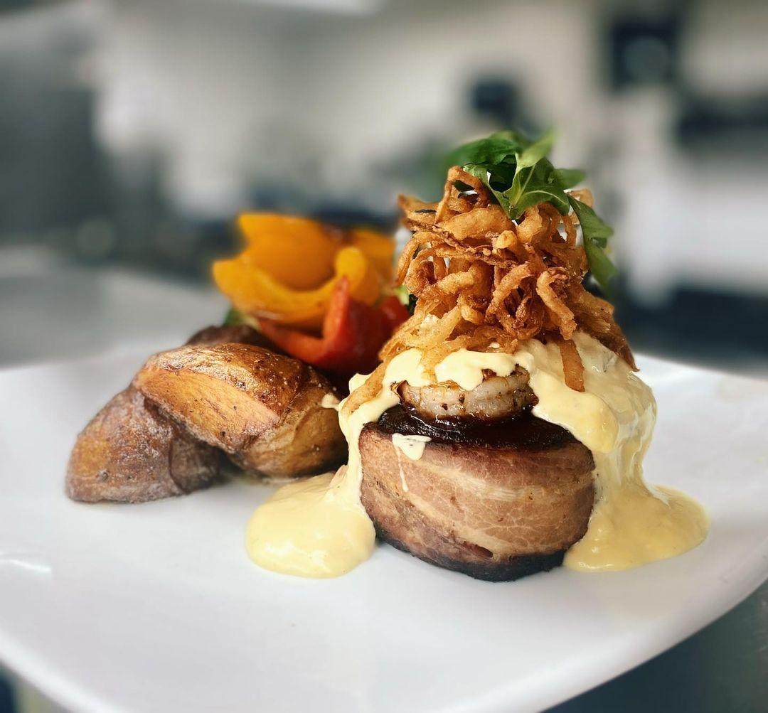 The Cook and Butcher menu in Cowichan Bay, British Columbia, Canada