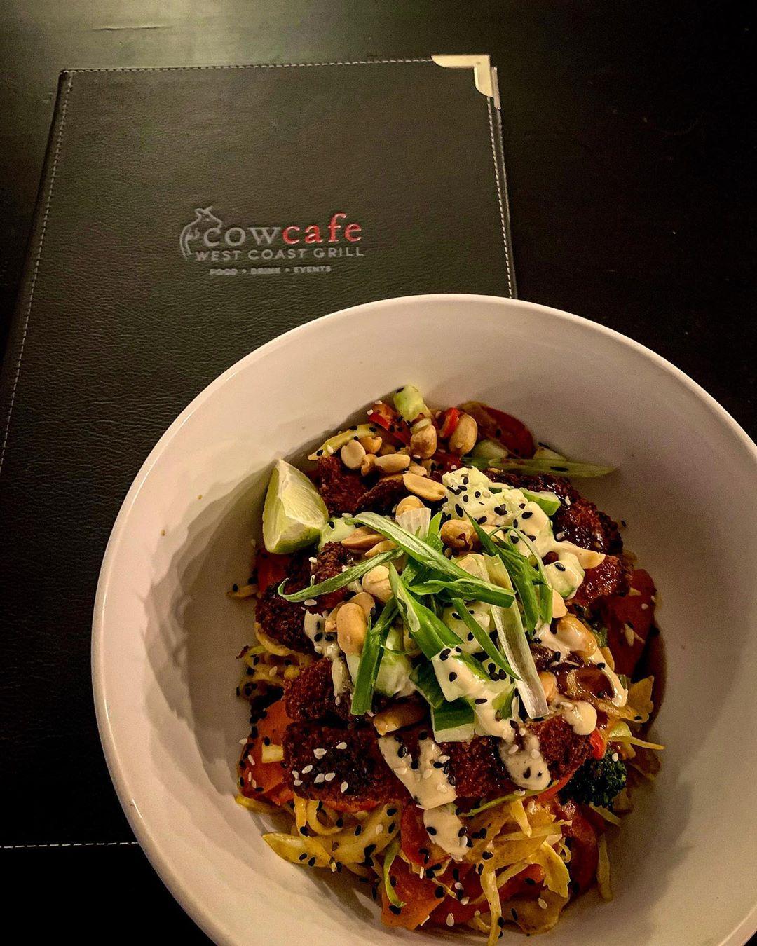 The Cook and Butcher menu in Cowichan Bay, British Columbia, Canada