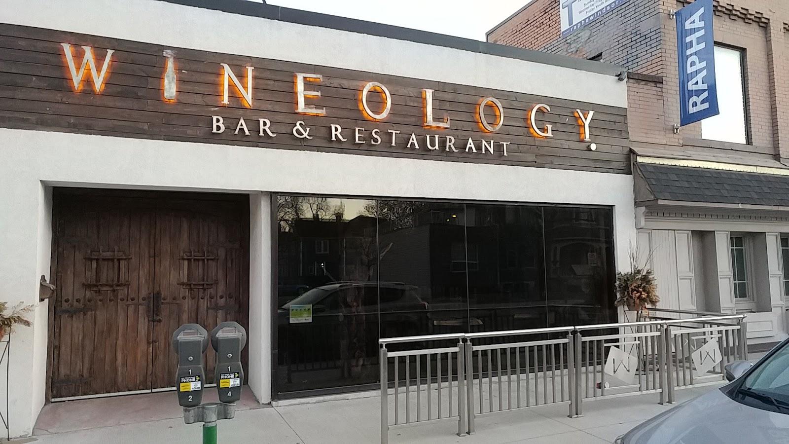 Wineology Restaurant & Bar menu in Windsor, Ontario, Canada