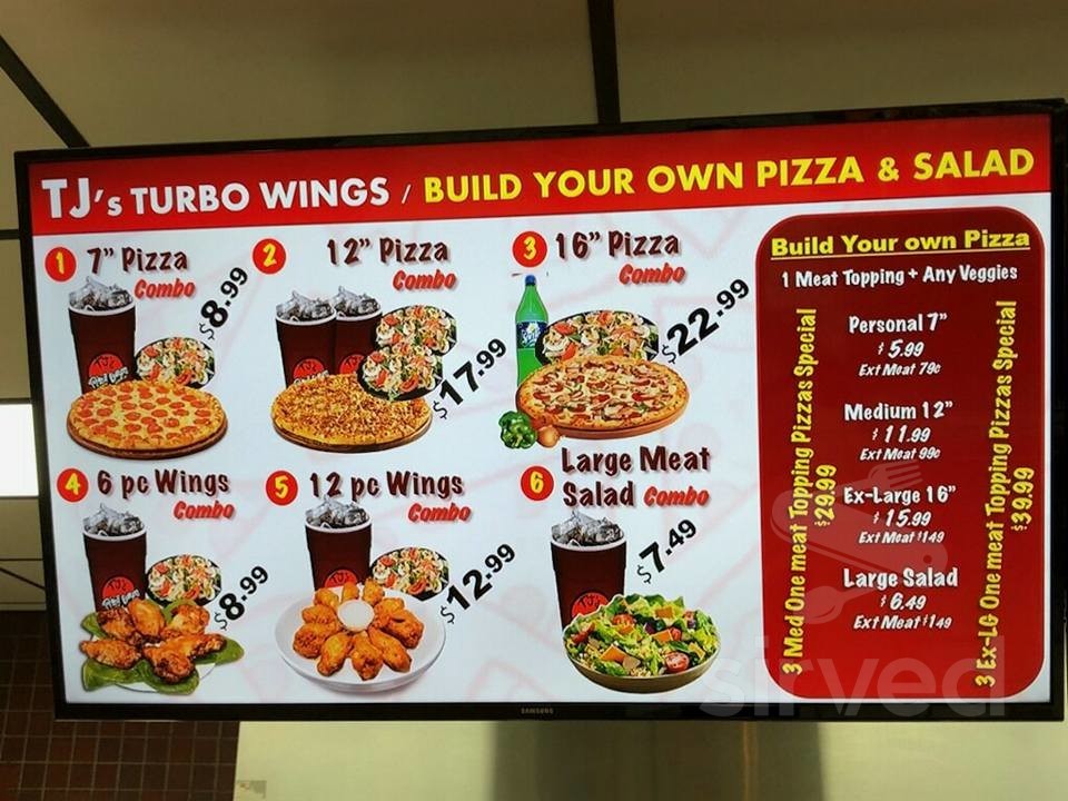 Stuckey's Travel Center menu in Marietta, Oklahoma, USA