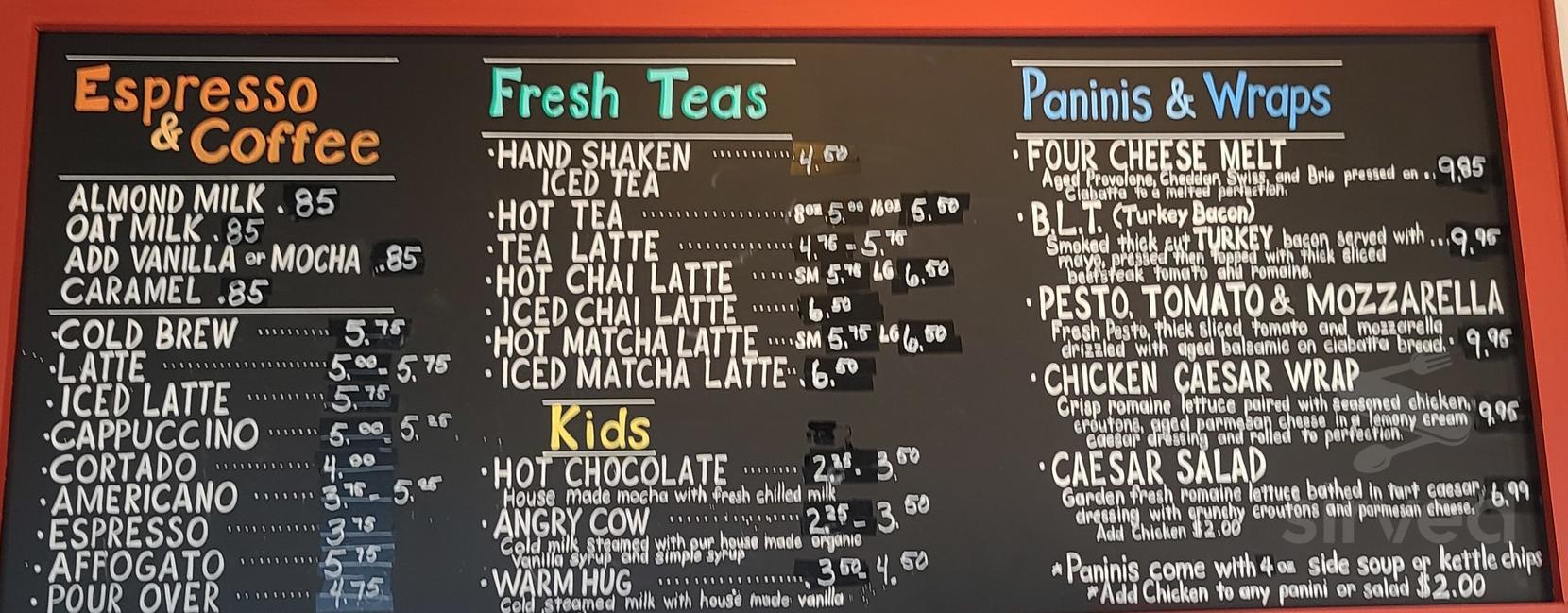 Macondo Coffee Roasters - Wesley Chapel menu in Wesley Chapel, Florida, USA