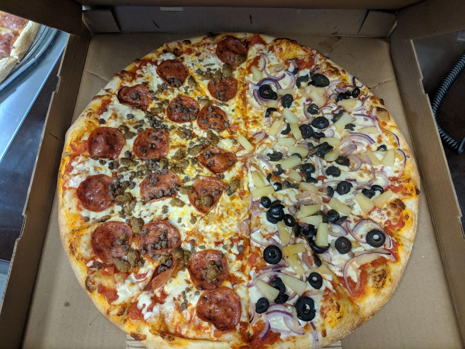 Pizzaville menu in Unionville, Ontario, Canada