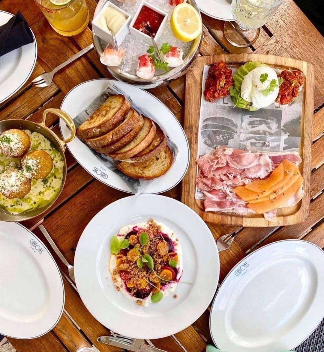 Gibsons Italia menu in Chicago, Illinois, USA