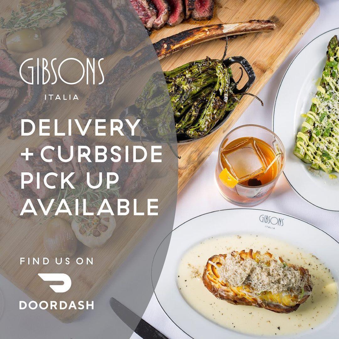 Gibsons Italia menu in Chicago, Illinois, USA