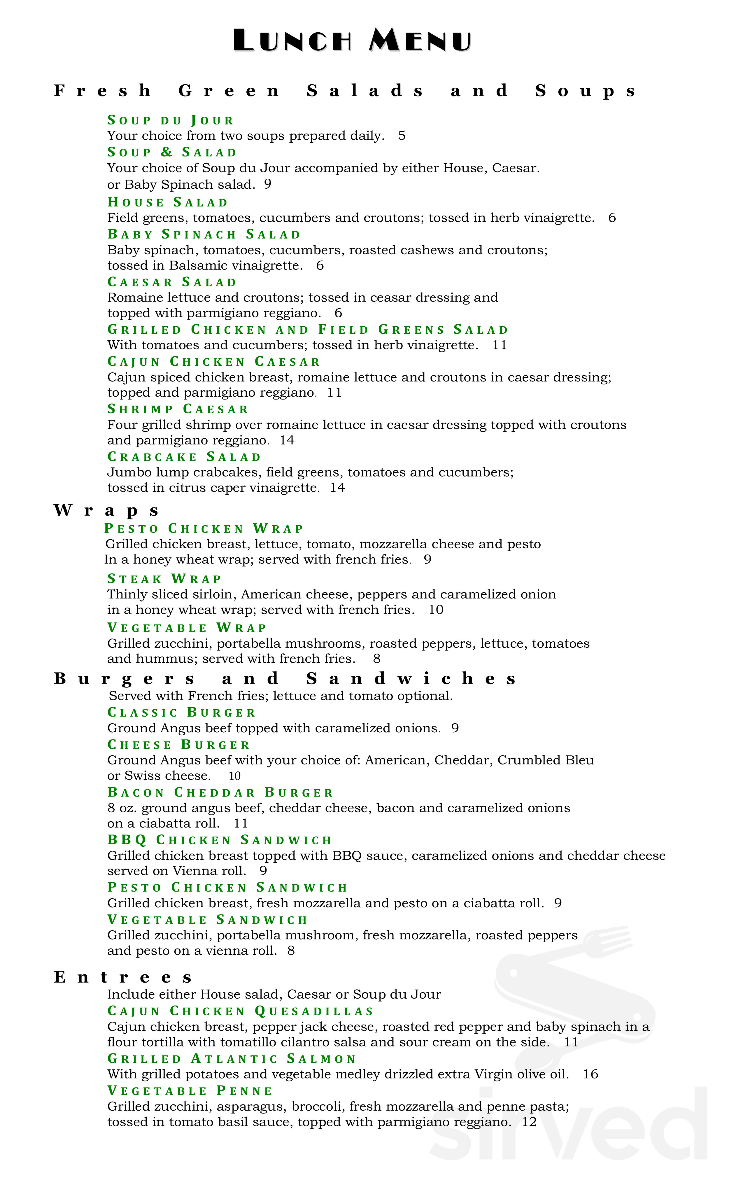 Fernando's Grille menus in Hightstown, New Jersey, United States