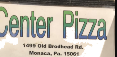 Menu for Center Pizza in Monaca, PA | Sirved