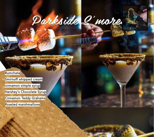 Parkside Bar & Lounge menu in Davis, California, USA