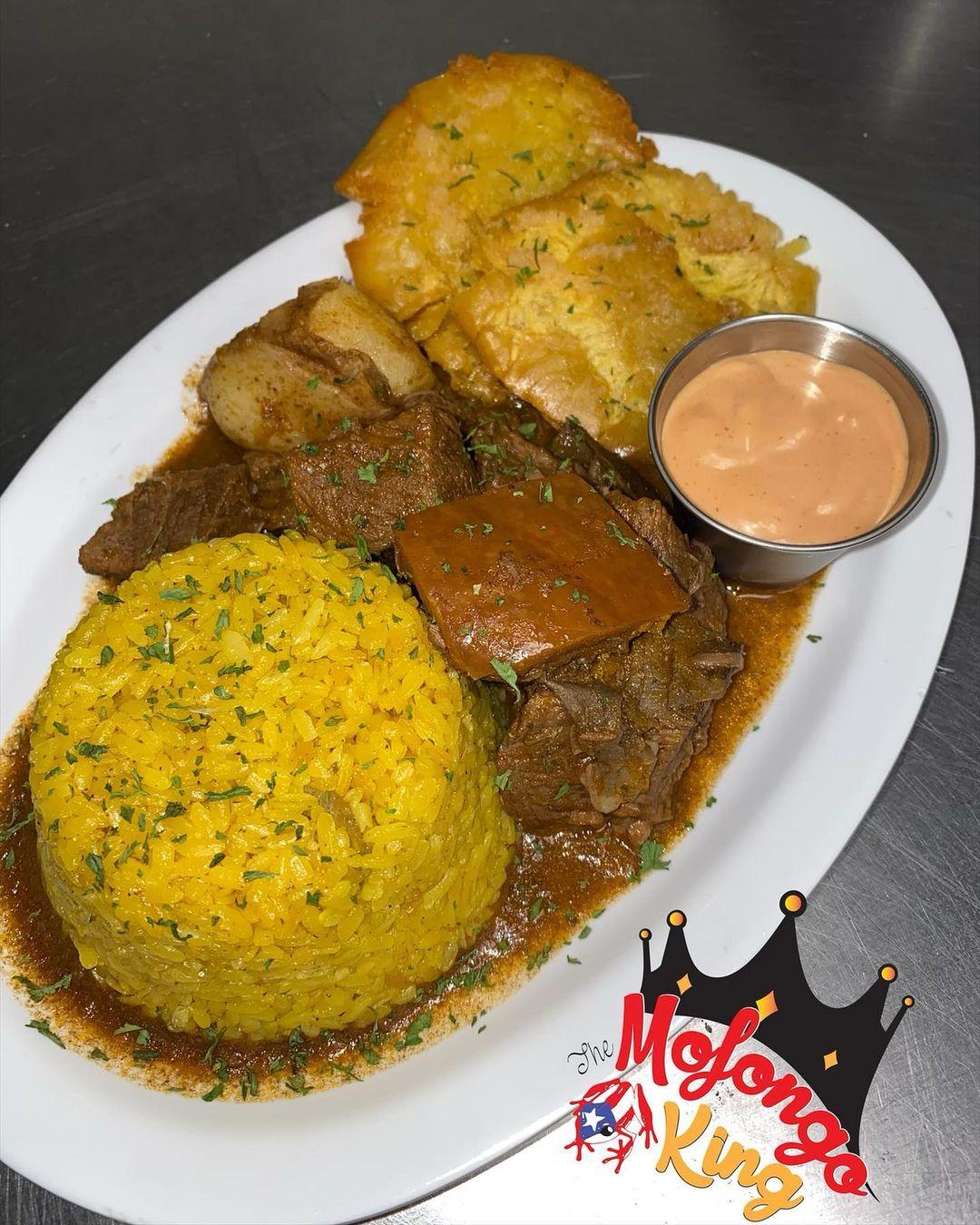 The Mofongo King menu in Port St. Lucie, Florida, USA