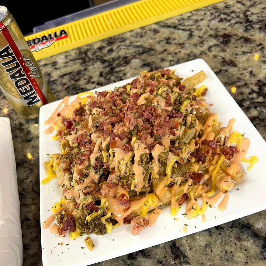 The Mofongo King menu in Port St. Lucie, Florida, USA