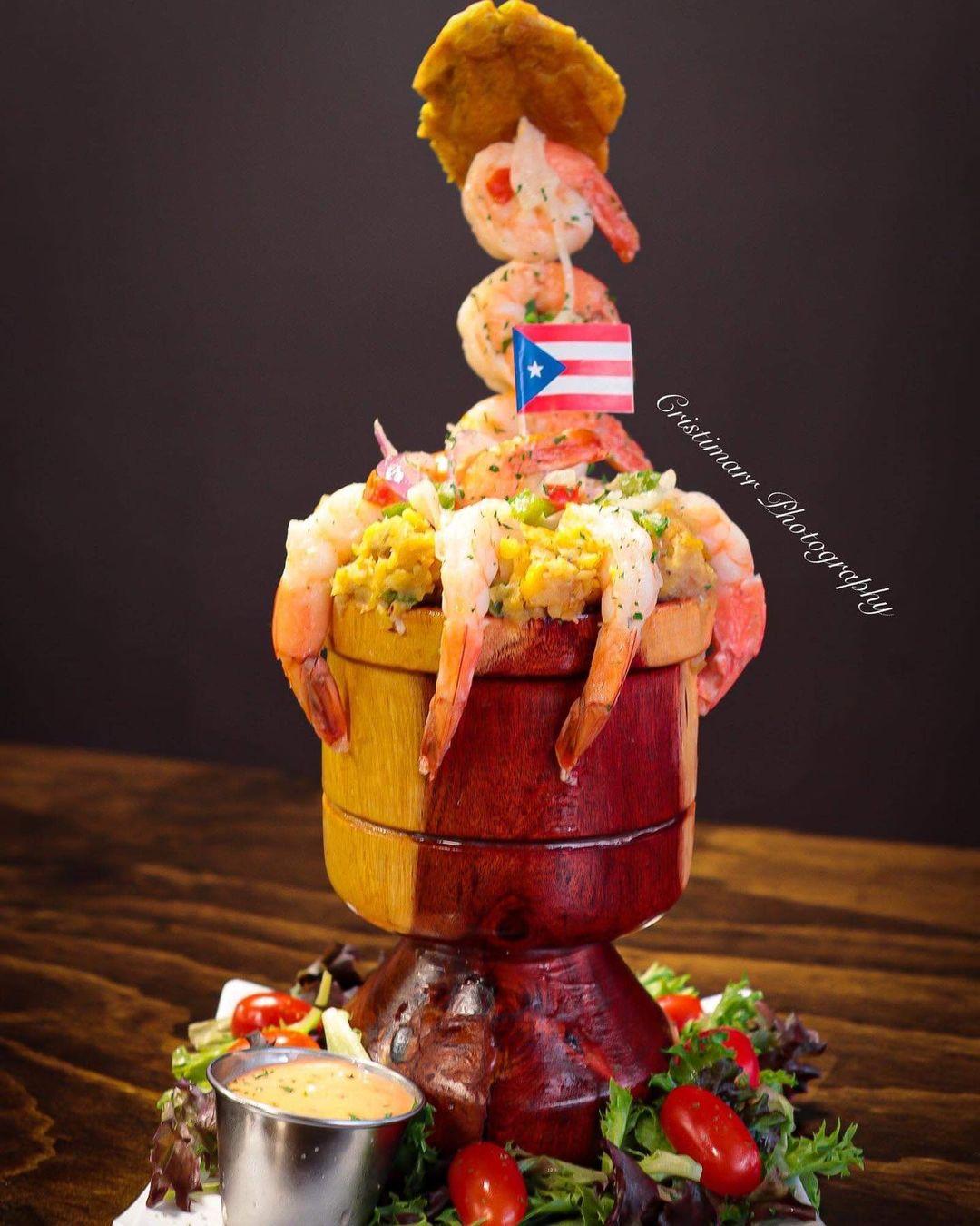 The Mofongo King menu in Port St. Lucie, Florida, USA