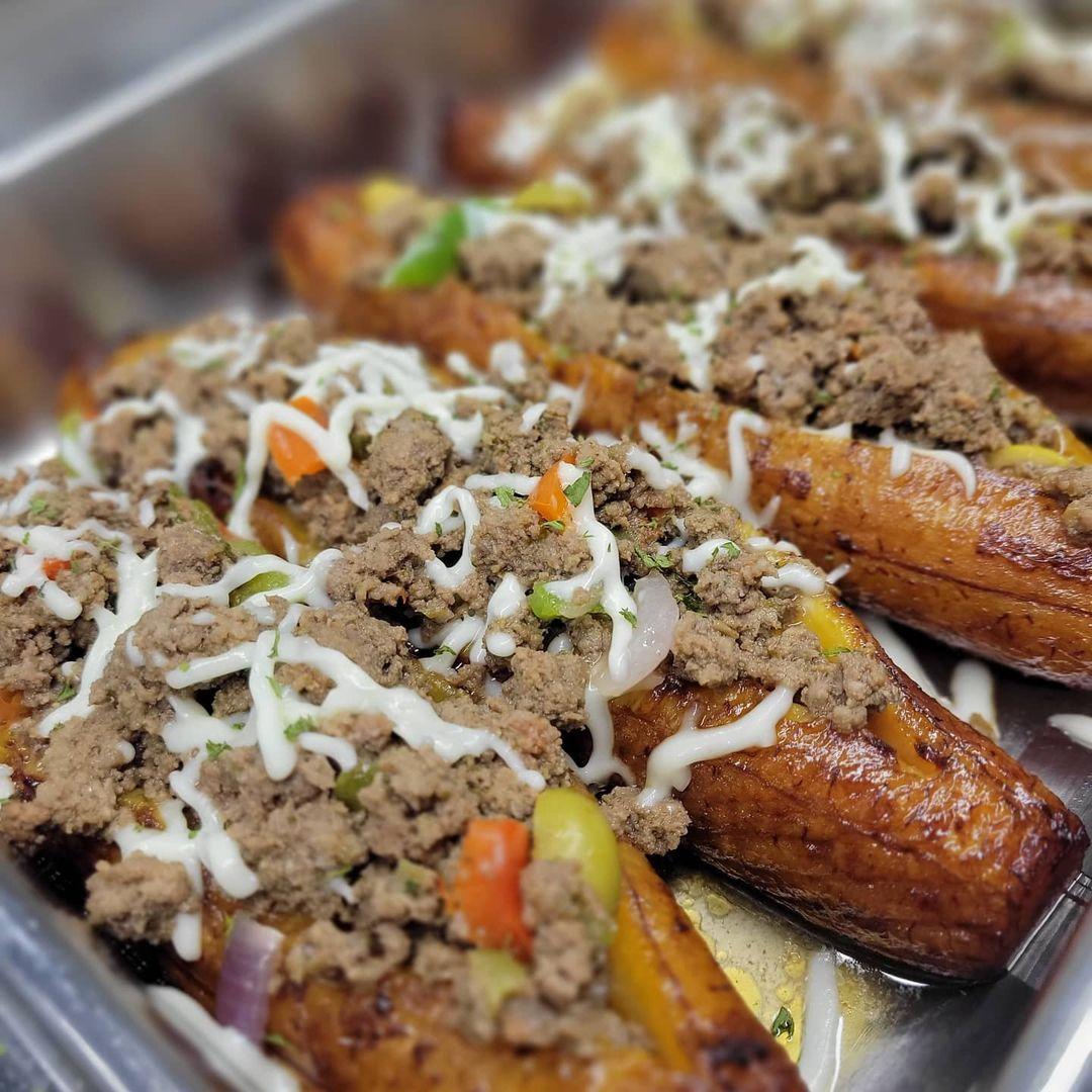 The Mofongo King menu in Port St. Lucie, Florida, USA