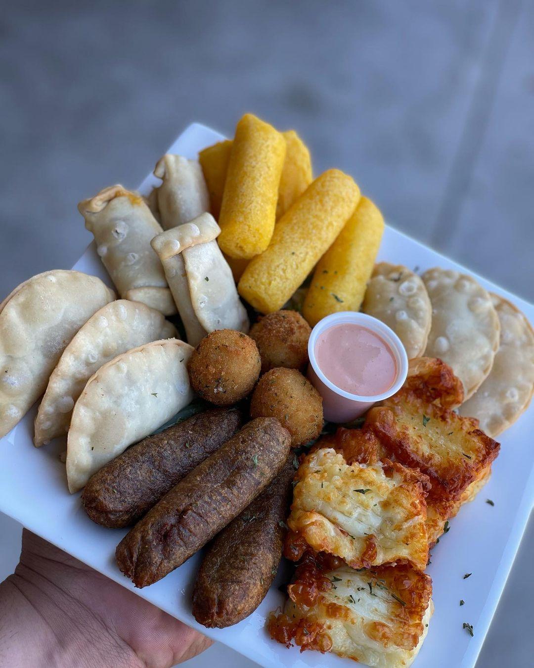 The Mofongo King menu in Port St. Lucie, Florida, USA
