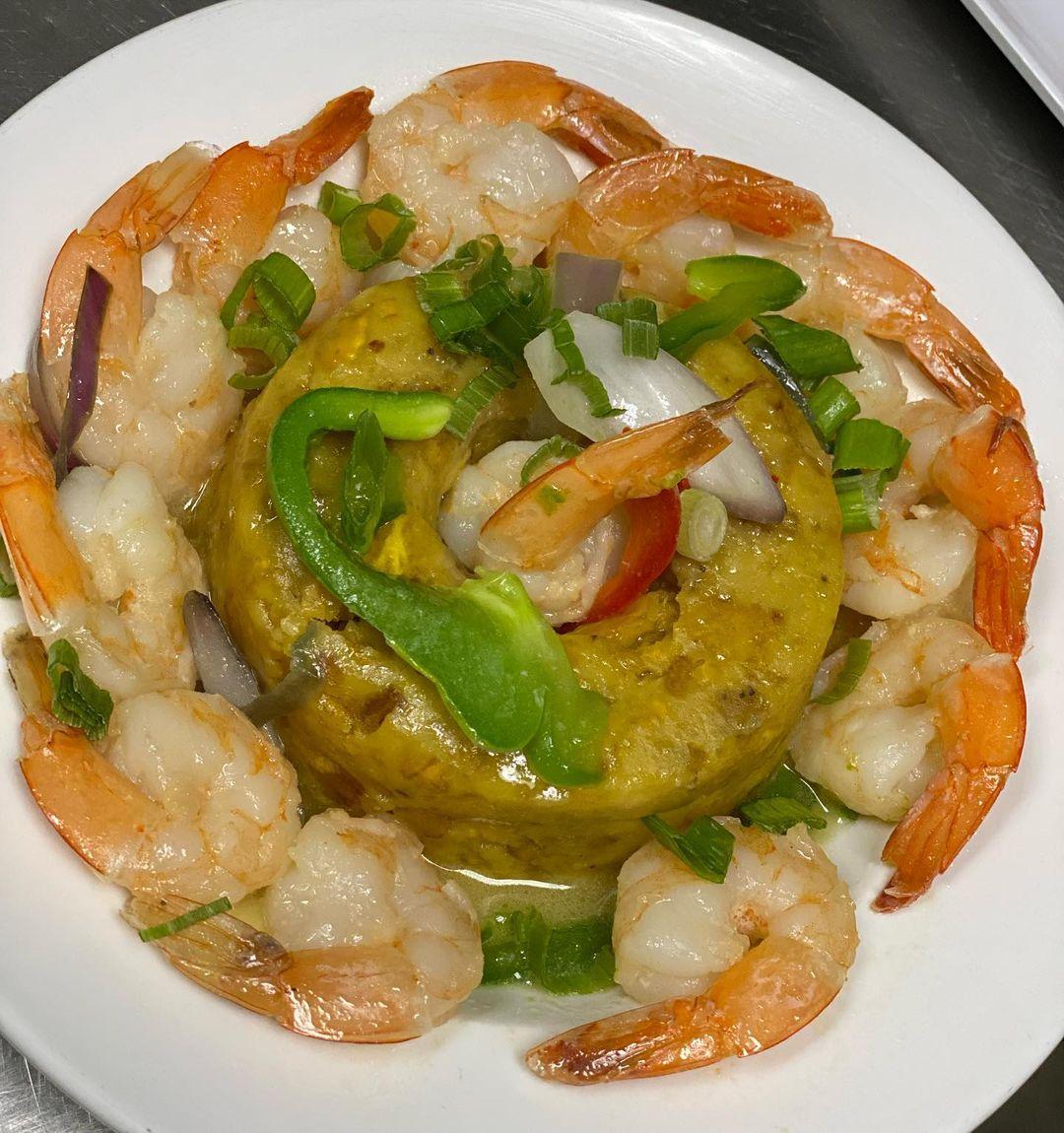 The Mofongo King menu in Port St. Lucie, Florida, USA