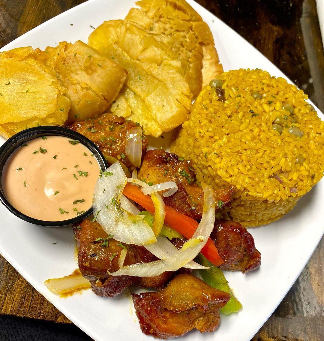 The Mofongo King menu in Port St. Lucie, Florida, USA