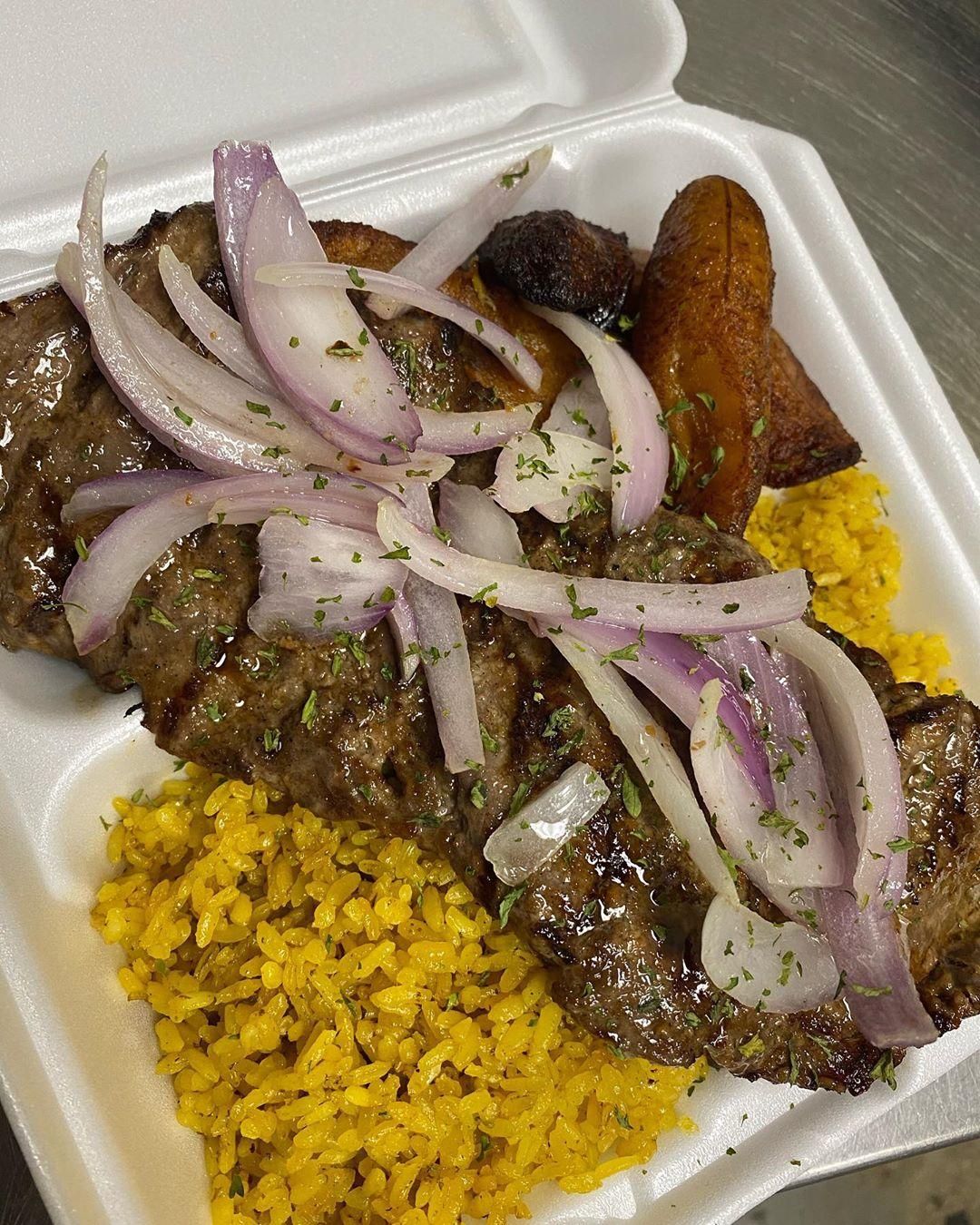 The Mofongo King menu in Port St. Lucie, Florida, USA