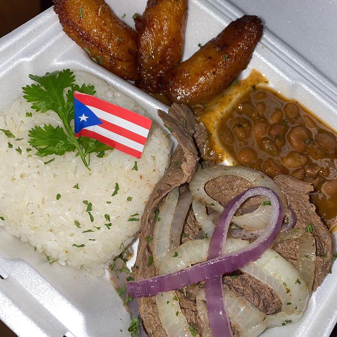 The Mofongo King menu in Port St. Lucie, Florida, USA