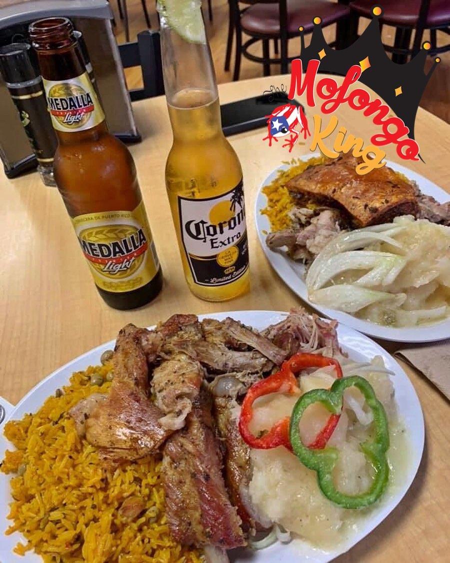The Mofongo King menu in Port St. Lucie, Florida, USA