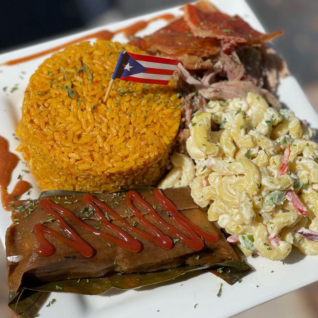 The Mofongo King menu in Port St. Lucie, Florida, USA
