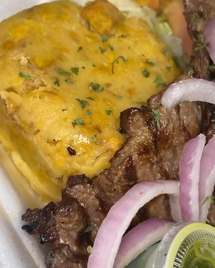 The Mofongo King menu in Port St. Lucie, Florida, USA