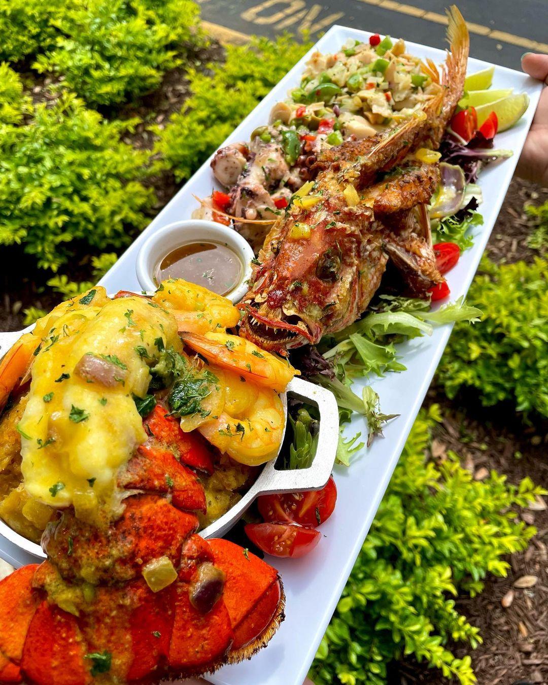 The Mofongo King menu in Port St. Lucie, Florida, USA