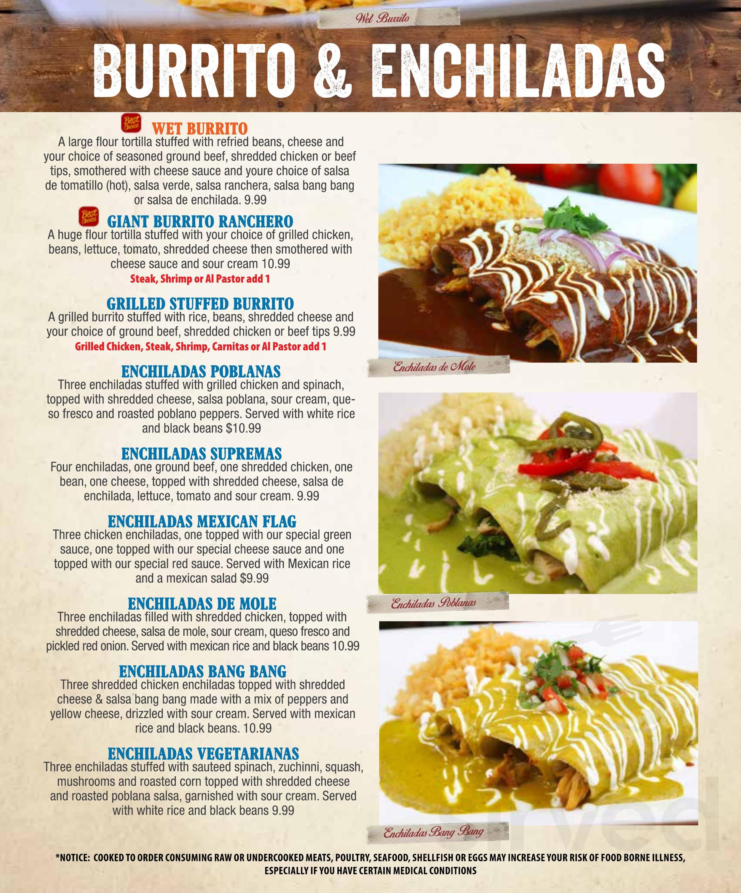 El Bracero of Hopkinsville menus in Hopkinsville, Kentucky, United States