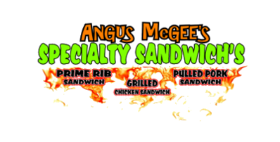 Menu for Angus McGee's in Prosser, NE | Sirved
