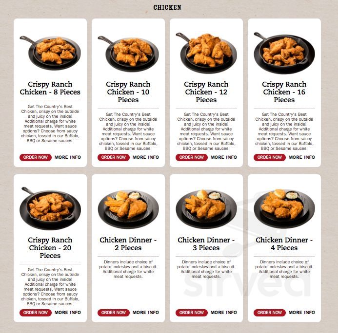 Pizza Ranch menu in Bismarck, North Dakota, USA