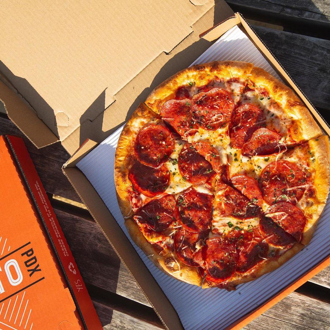 Pizzicato Pizza menu in Portland, Oregon, USA