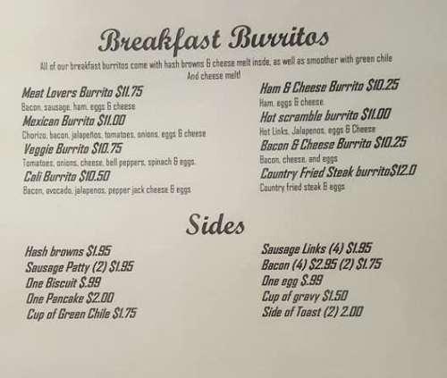 MIMO'S menu in Montrose, Colorado, USA