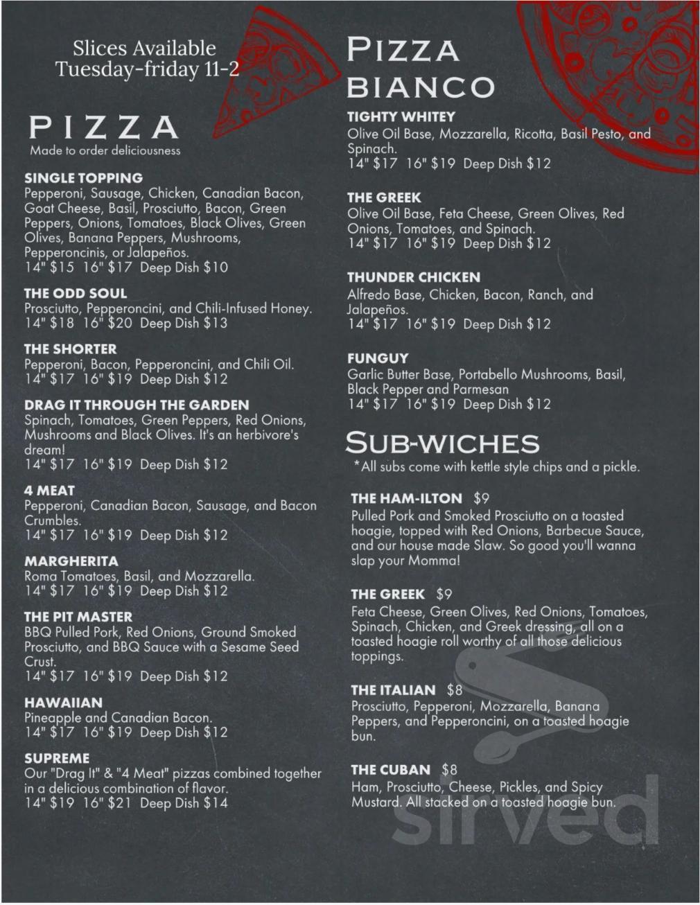 The Odd Soul menus in Springdale, Arkansas, United States